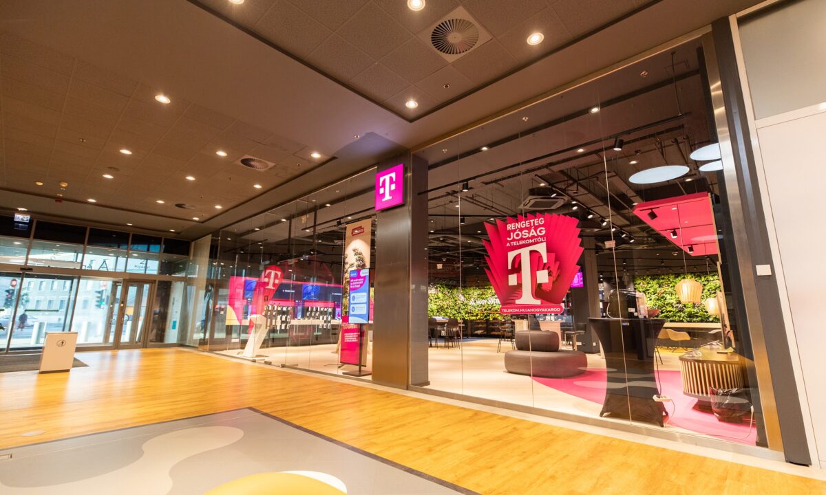 Telekom stores to be renovated in modern industrial style - FRAME Group